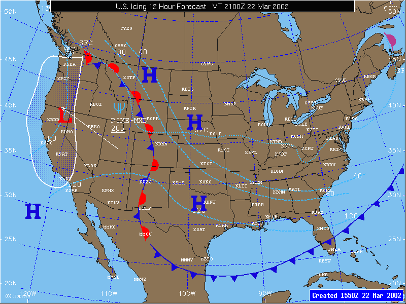 Surface and Low Level Significant Weather